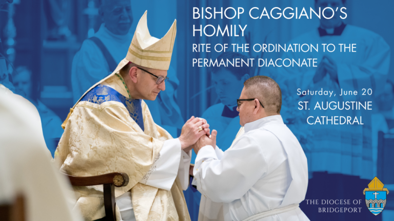 Bishop Caggiano’s Homily | Ordination of Michael J. Crane, Andres ...